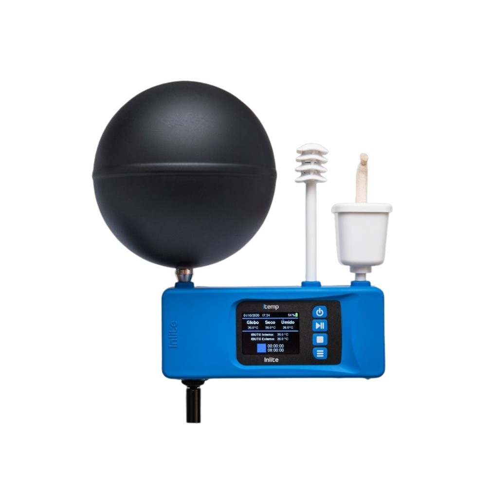LokarSeg - MEDIDOR DE STRESS TÉRMICO COM DATALLOGER IBUTG ITEMP INLITE
